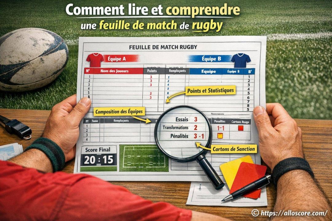 Scores en direct Rugby : tous les matchs en temps réel